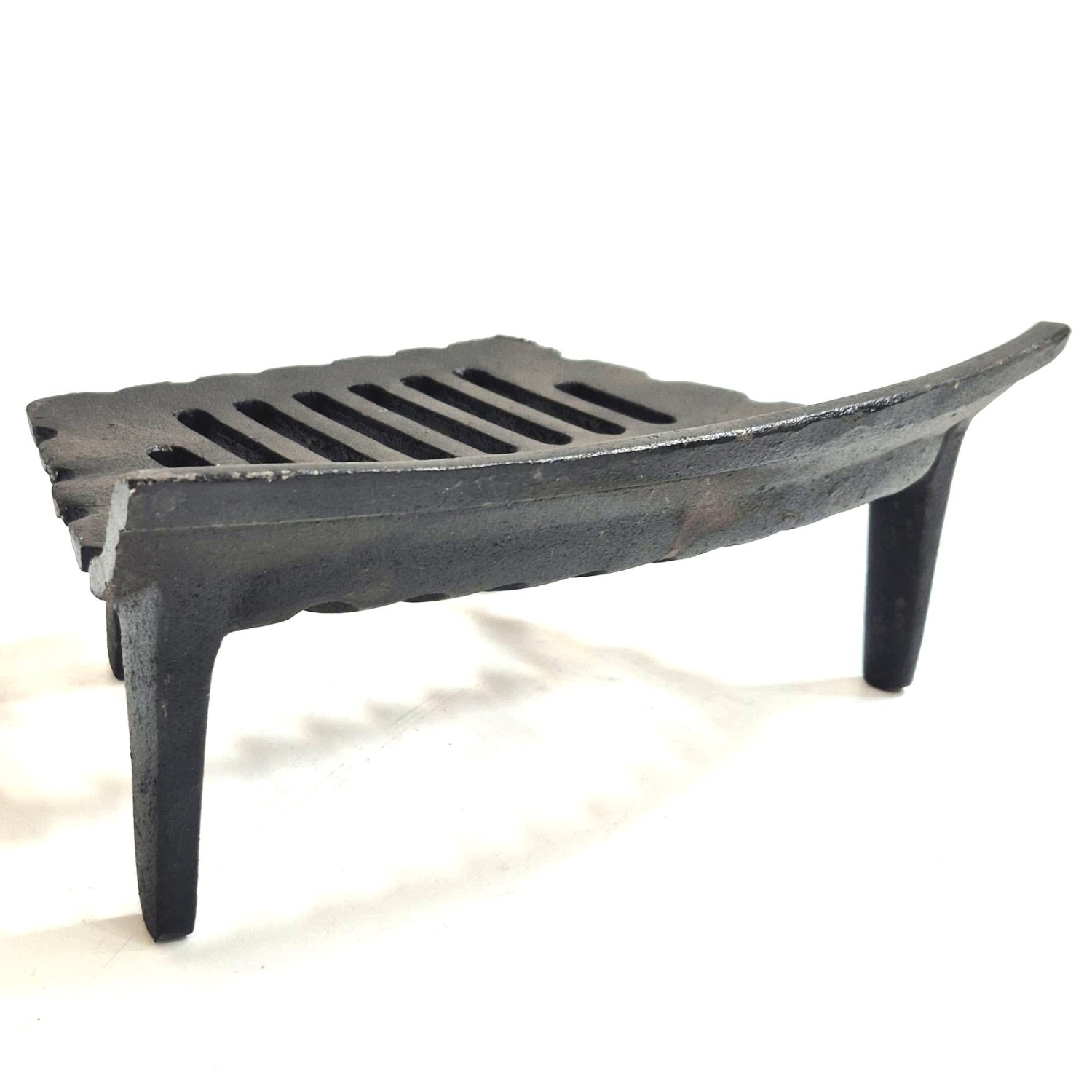 12 Inch Stool Fire Grate 4 Legs - Cast Iron