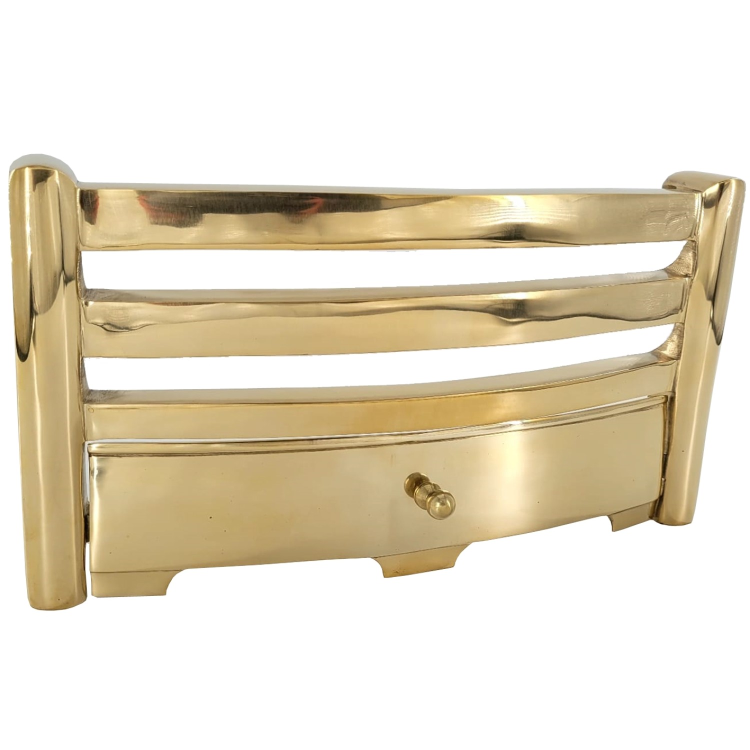 Fire Fronts 16 & 18'' Coal & Wood Cast Fire Frets - Brass Chrome Black