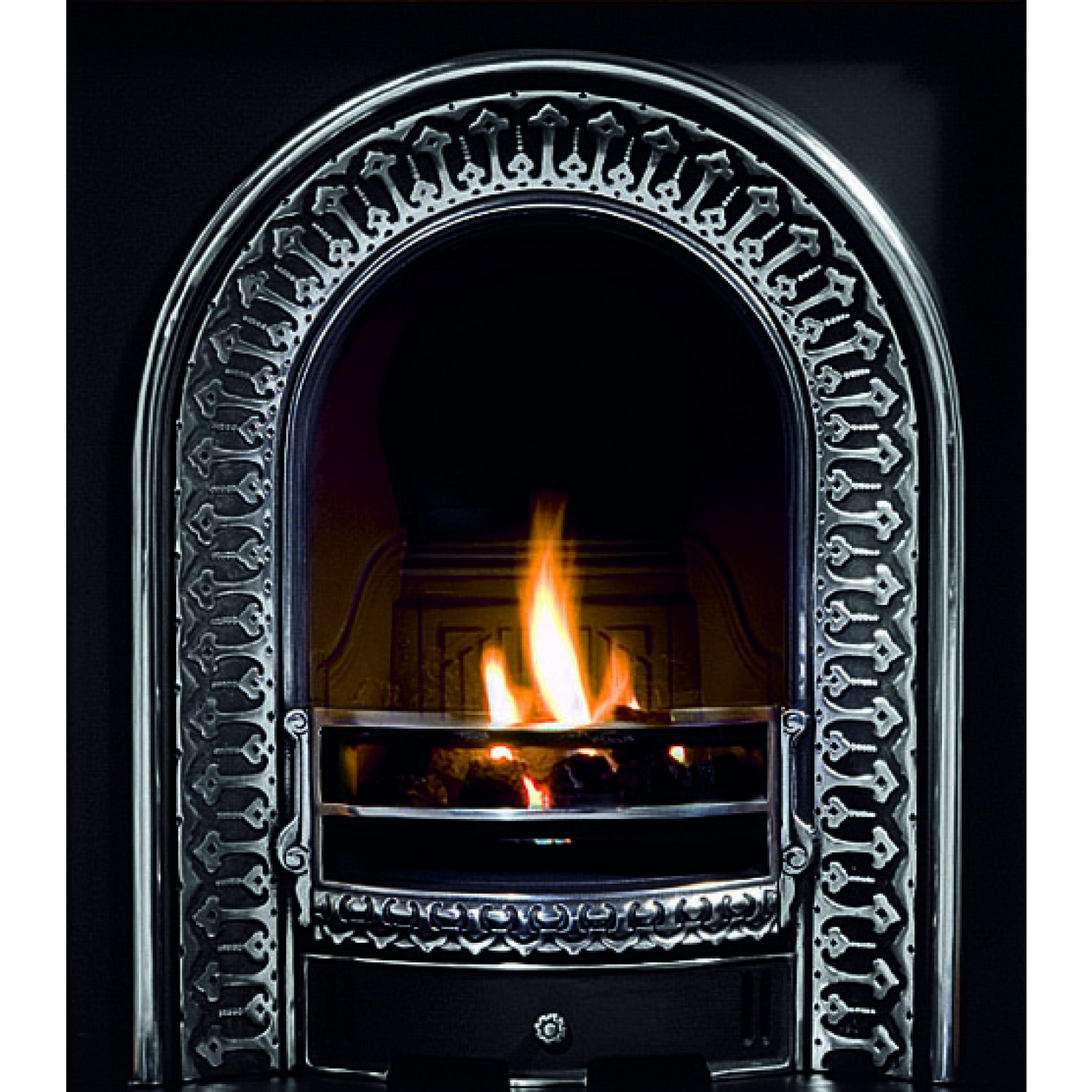 Regal Arched Cast Iron Insert - Highlighted,