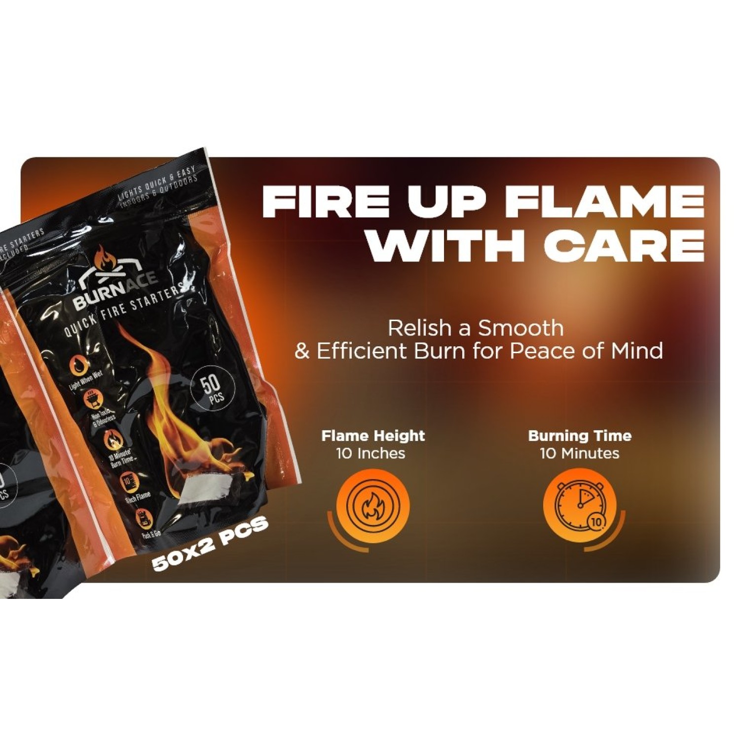 Fire Lighter 100 Burnex Wax s For Wood Burners - Fire Starters For Log ...