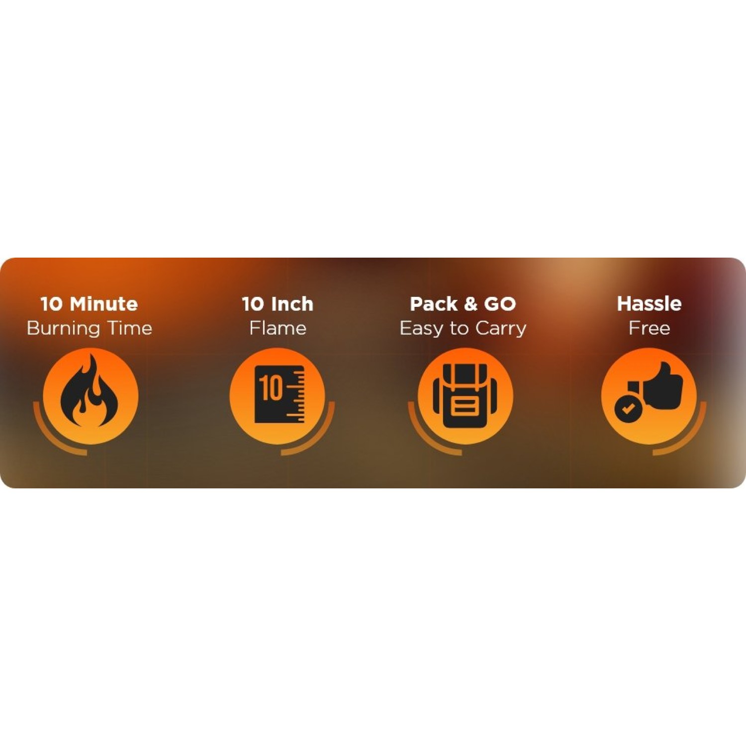 BURNACE Fire Starters: 100 Sachets of Firelighters