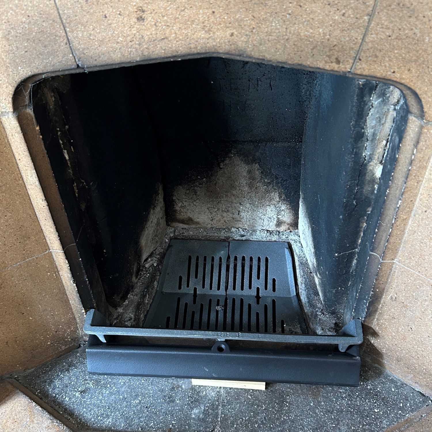 16 Inch Baxi Burnall Standard Fire Grate (Old Style) - Cast Iron