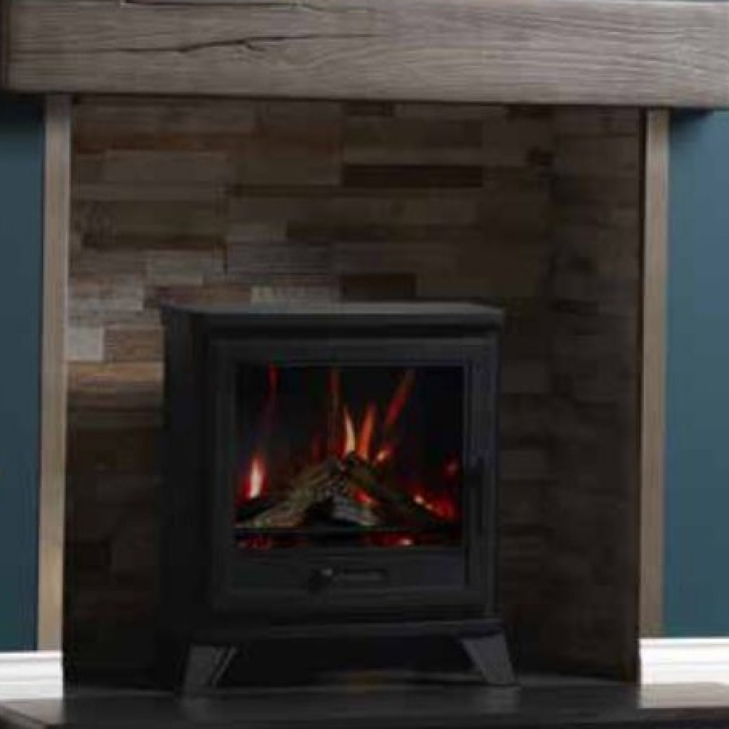 Stove Chamber Fire Trim Kit - Brushed Stainless Steel