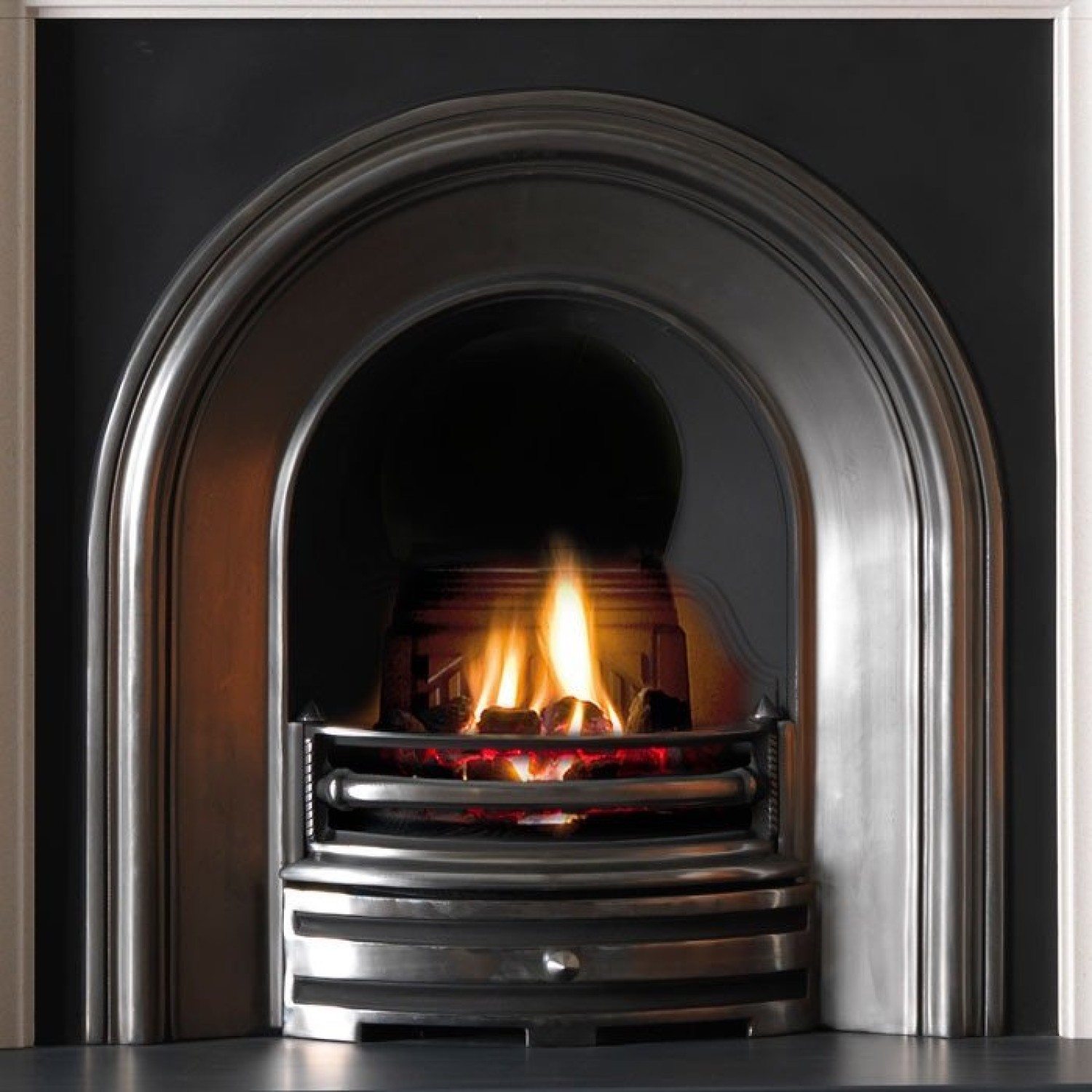 Crown Large 40'' Arched Cast Iron Insert - Highlighted