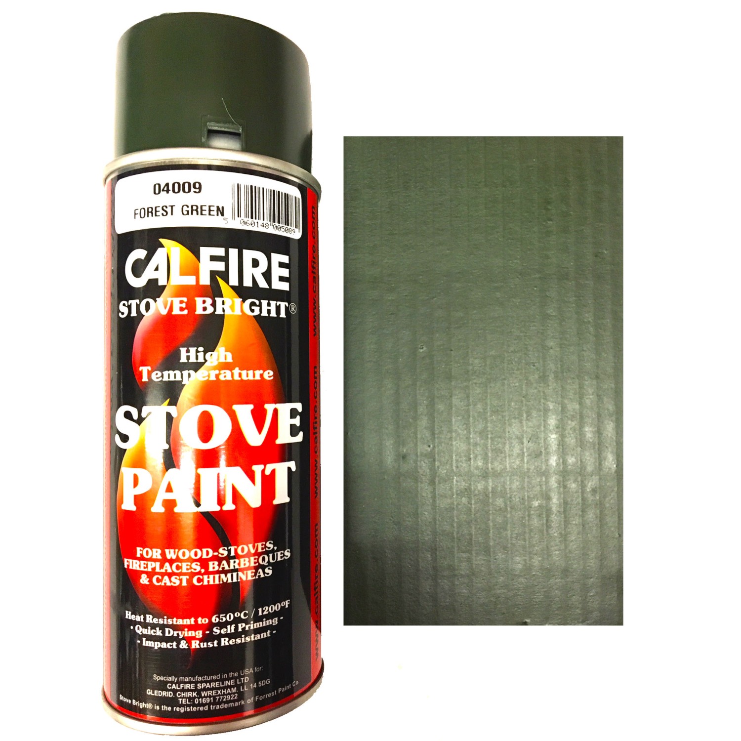 Stovebright High Temperature Stove Paint 400ml Heat Resistant Paint