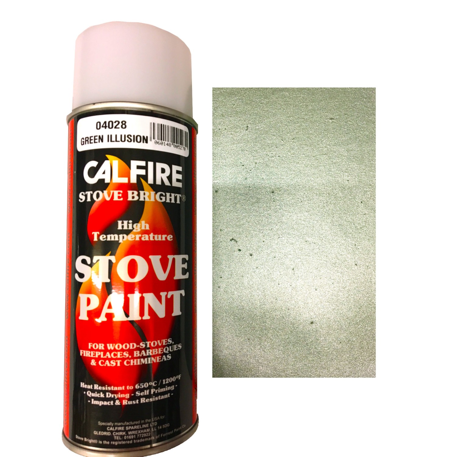 Stovebright High Temperature Stove Paint 400ml Heat Resistant Paint