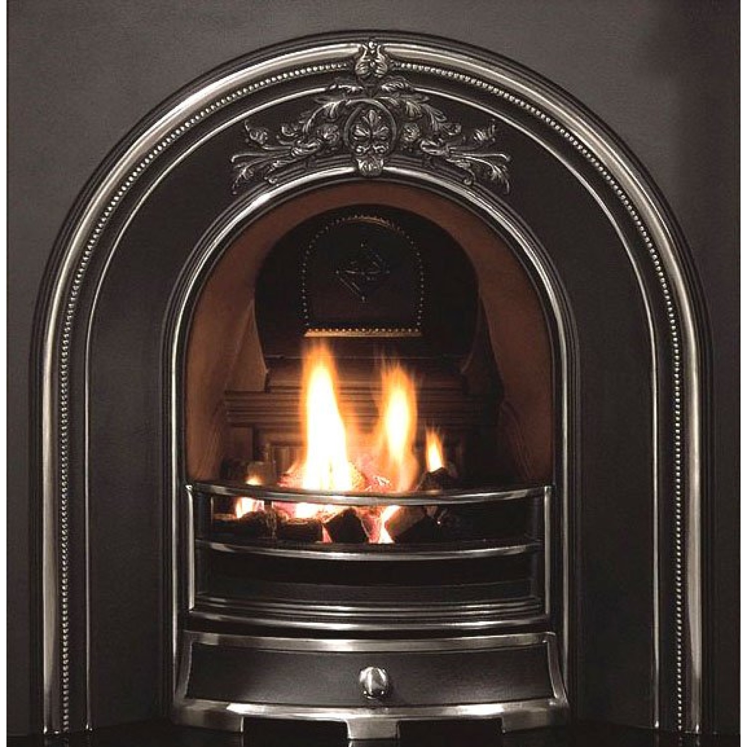 Lansdowne Arched Cast Iron Insert - Highlighted