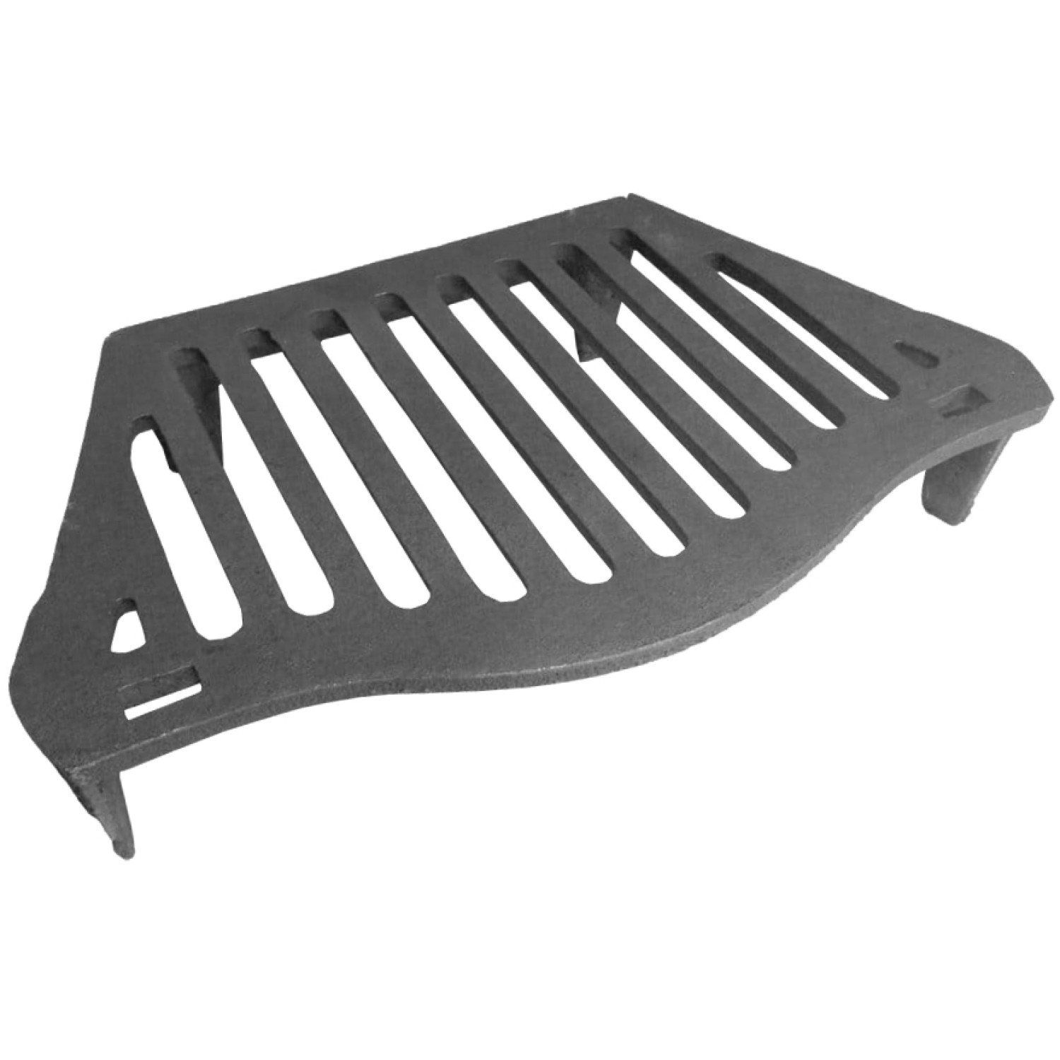 18 Inch Joyce Stool Fire Grate 4 Legs - Cast Iron