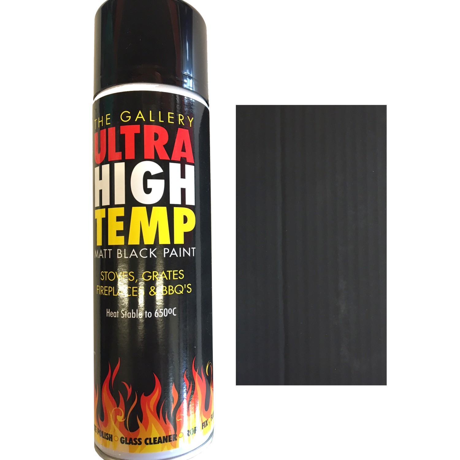 Stovebright High Temperature Stove Paint 400ml Heat Resistant Paint