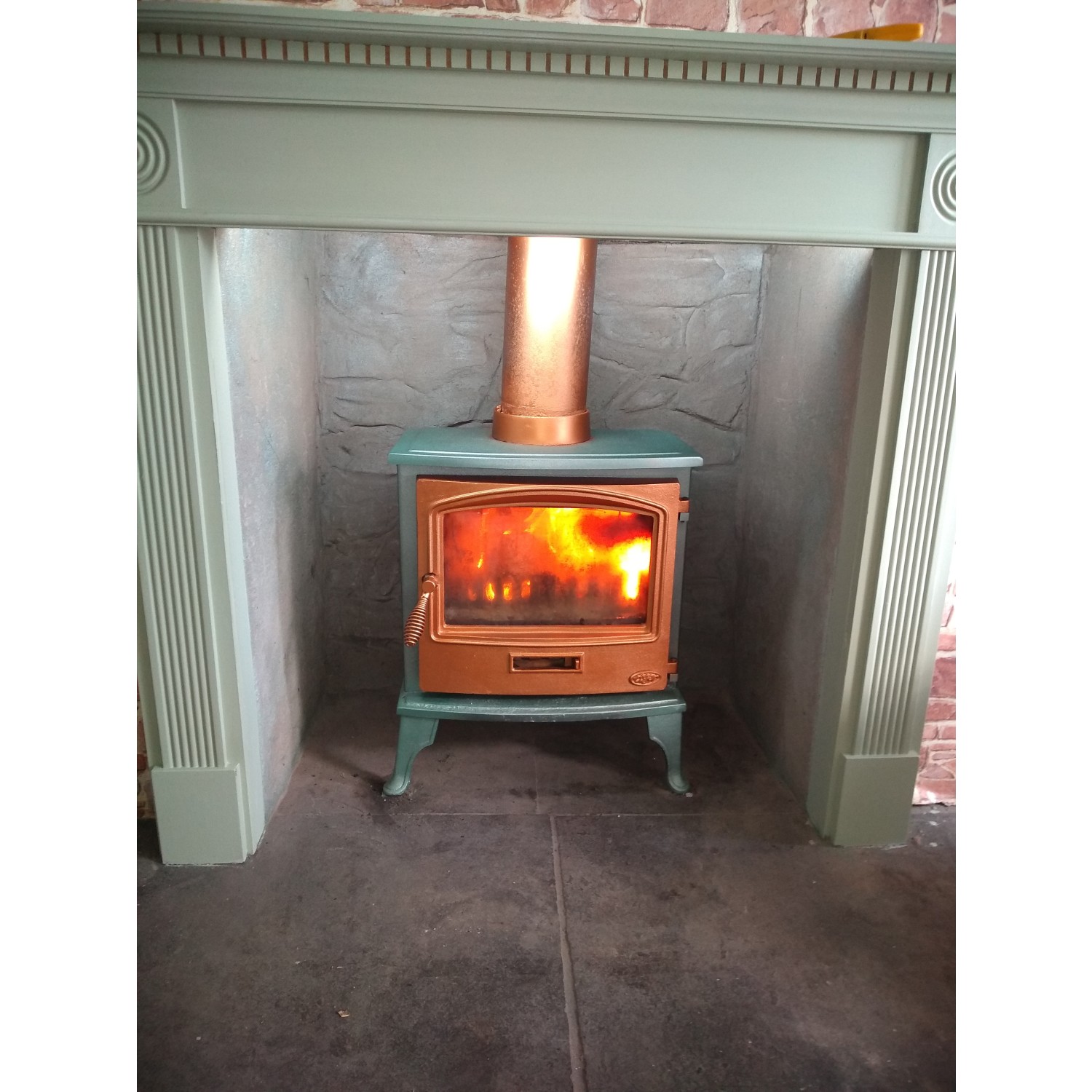 Stovebright High Temperature Paint - 6320 (400ml Aerosol) - Copper