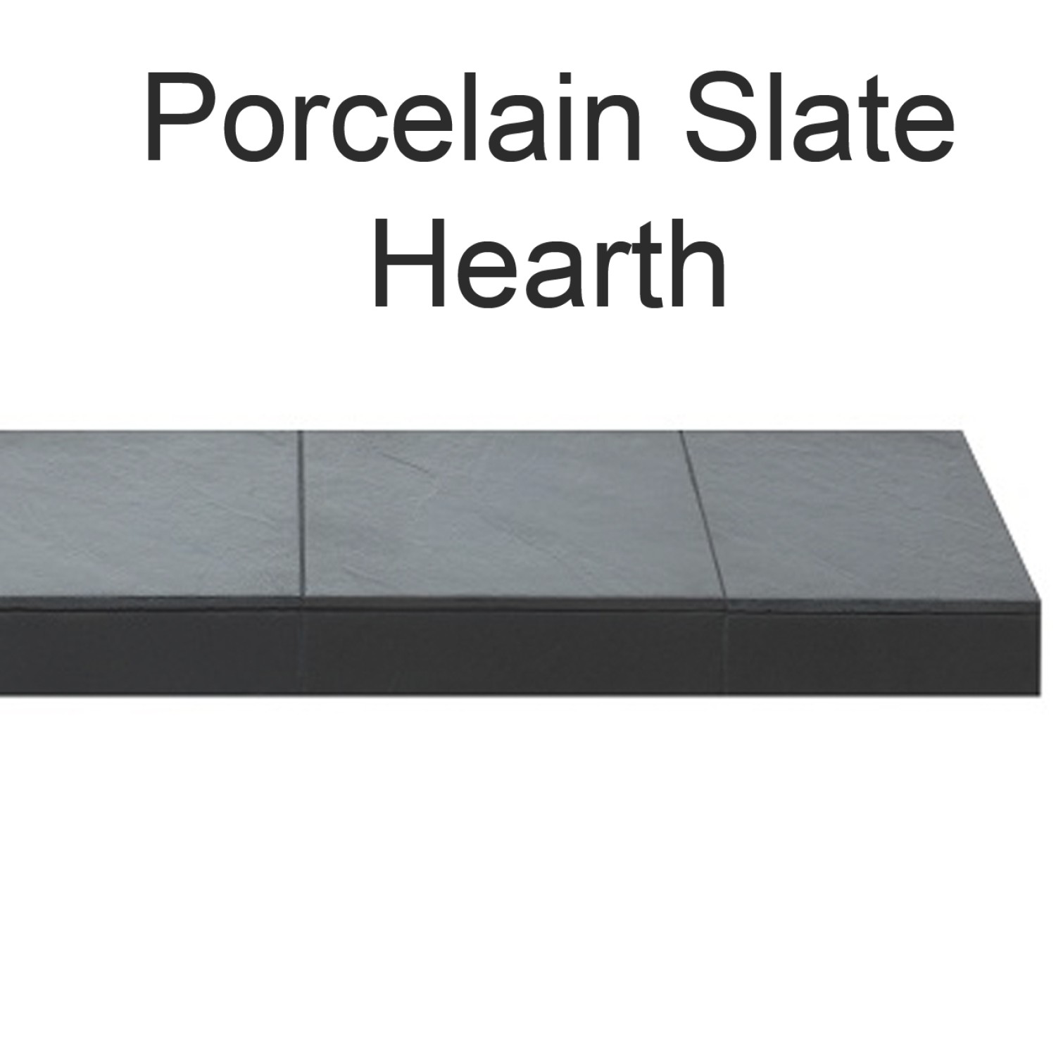 Black Porcelain Slate Tile Sample