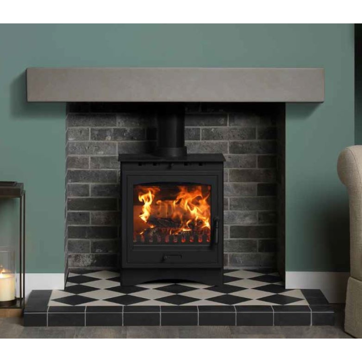 Helios Eco Max Compact Multi Fuel Stove Ecodesign